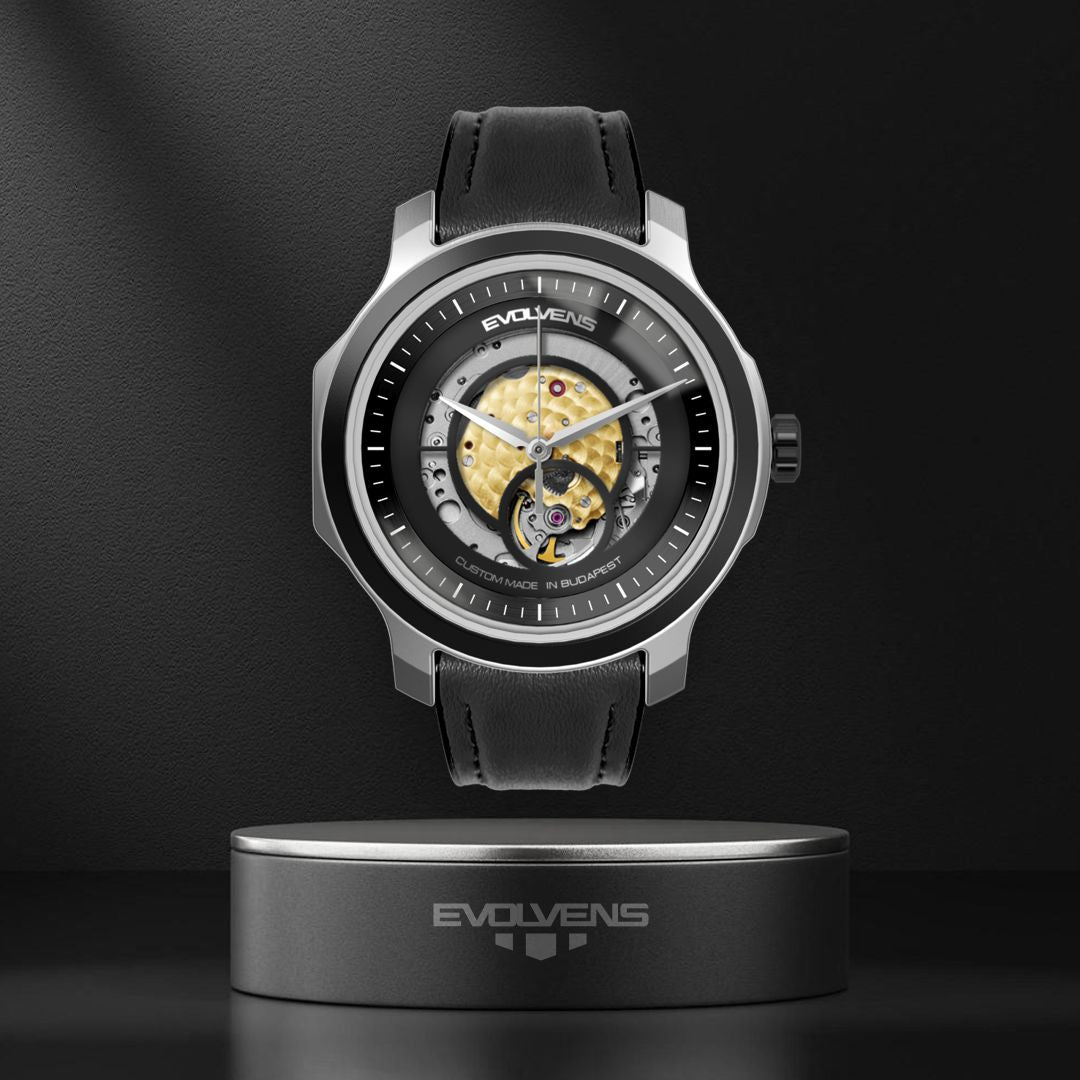 Evolvens BLACK PEARL 42 mm Szerkeszthető Automata Karóra