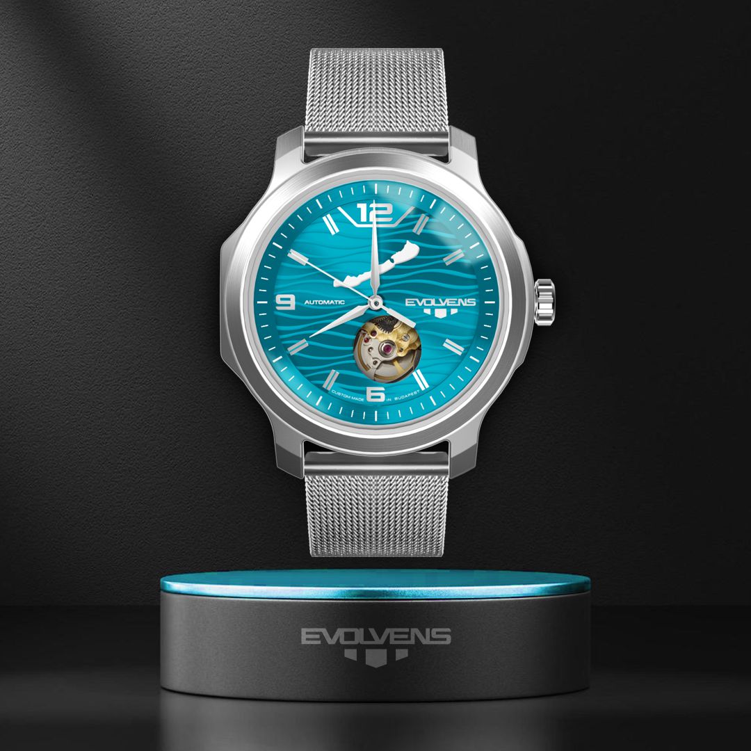 Evolvens BALATON-Azúr 42 mm Prémium Automata Karóra